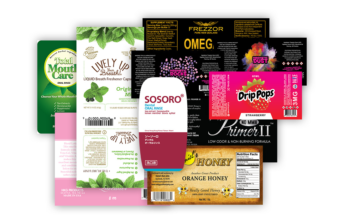 DT Label Manufacturing | Our Work Speaks for Itself